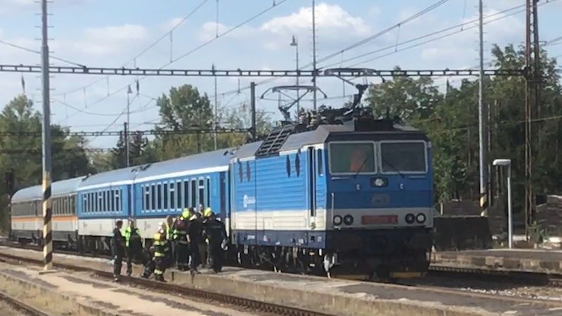 Rychlík v Budějovicích srazil člověka - Novinky