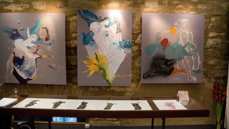 Malíř Petr Samek vystavuje v Jindřišské věži v Praze - Novinky