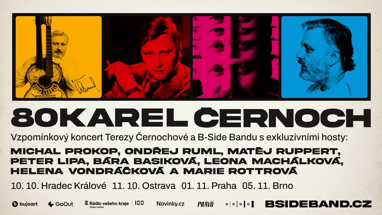 Josef Buchta připravoval turné k nedožitým osmdesátinám Karla Černocha ...