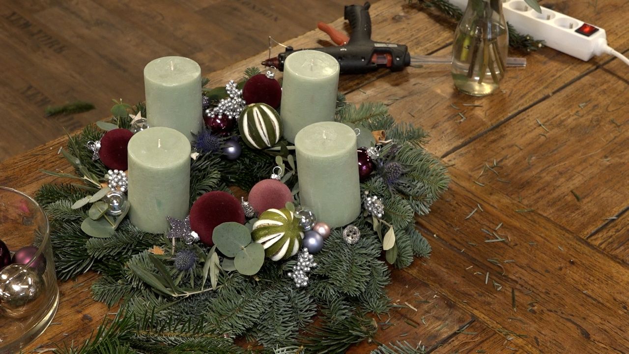 Advent je tady. Podívejte se, jak rychle vytvořit adventní věnec | Stream