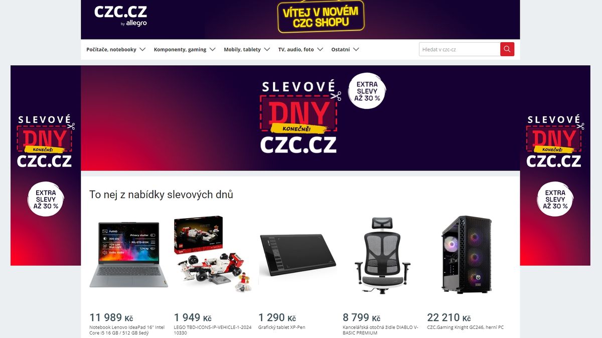 CZC.cz zanikne ve čtvrtek - Novinky