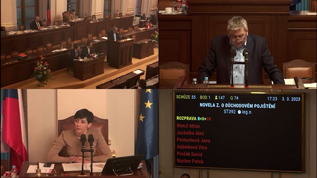 Při nekonečném jednání ve Sněmovně kolaboval poslanec ANO | Stream