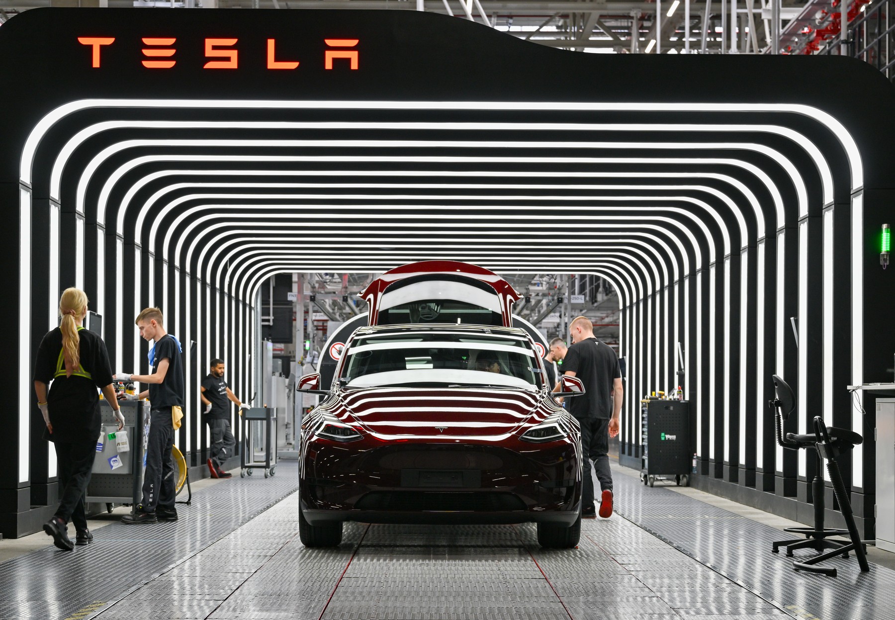 Half 1,000,000 timber lower right down to construct Tesla manufacturing ...