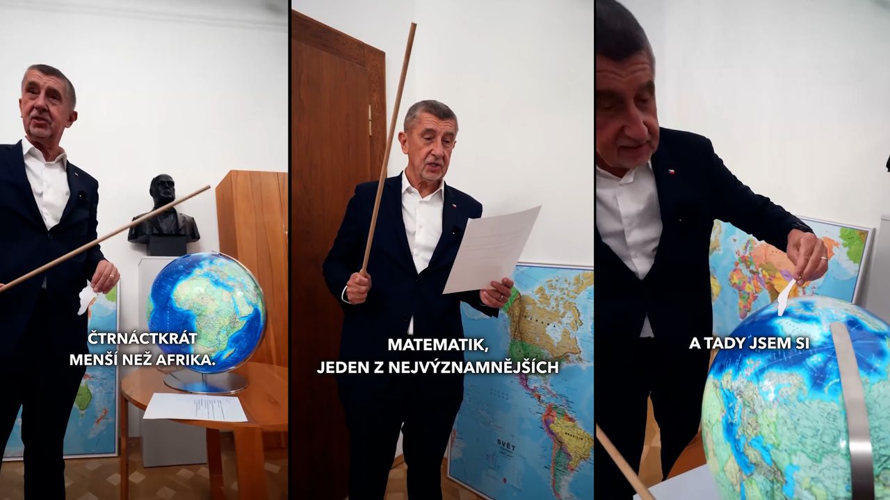 Milé děti, obkreslil jsem Grónsko. Babiš zveřejnil bizarní zeměpisnou ...