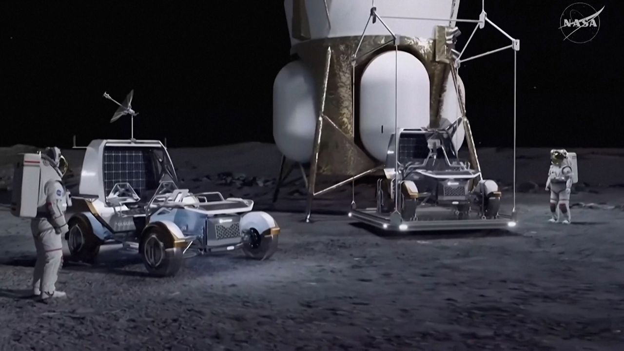 NASA představuje plány na lunární základnu | Stream