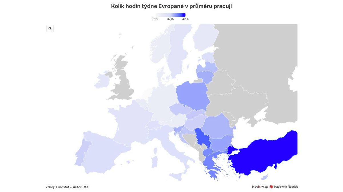 Češi tráví v práci výrazně více času než Němci či Rakušané - Novinky